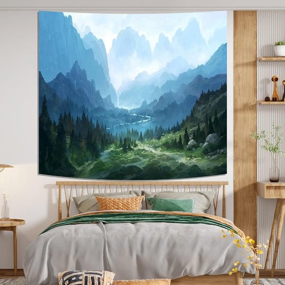Urban Outfitters | Accents | Realistic Forest Wilderness Landscape ...